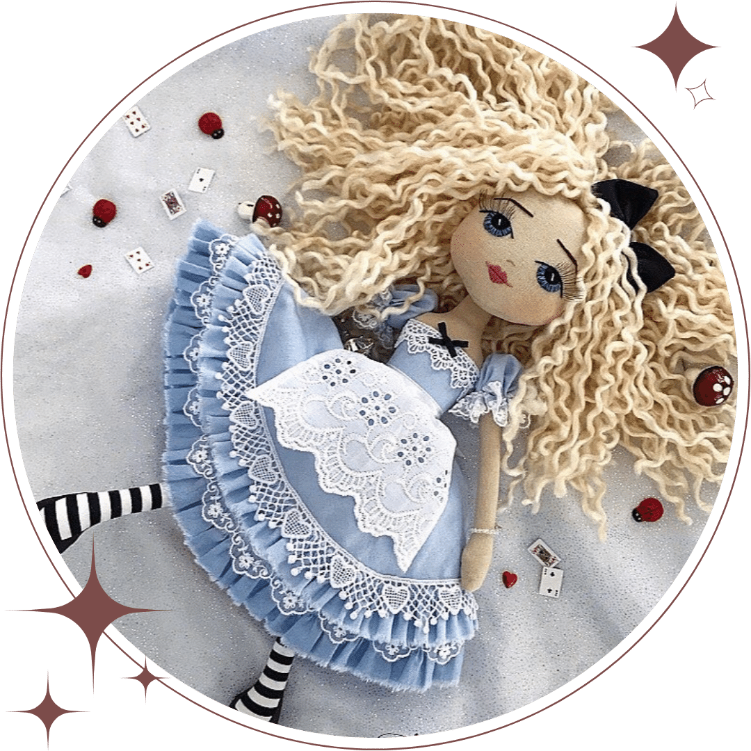 Pop Culture Storybook Character Handmade Dolls | Upper Dhali®